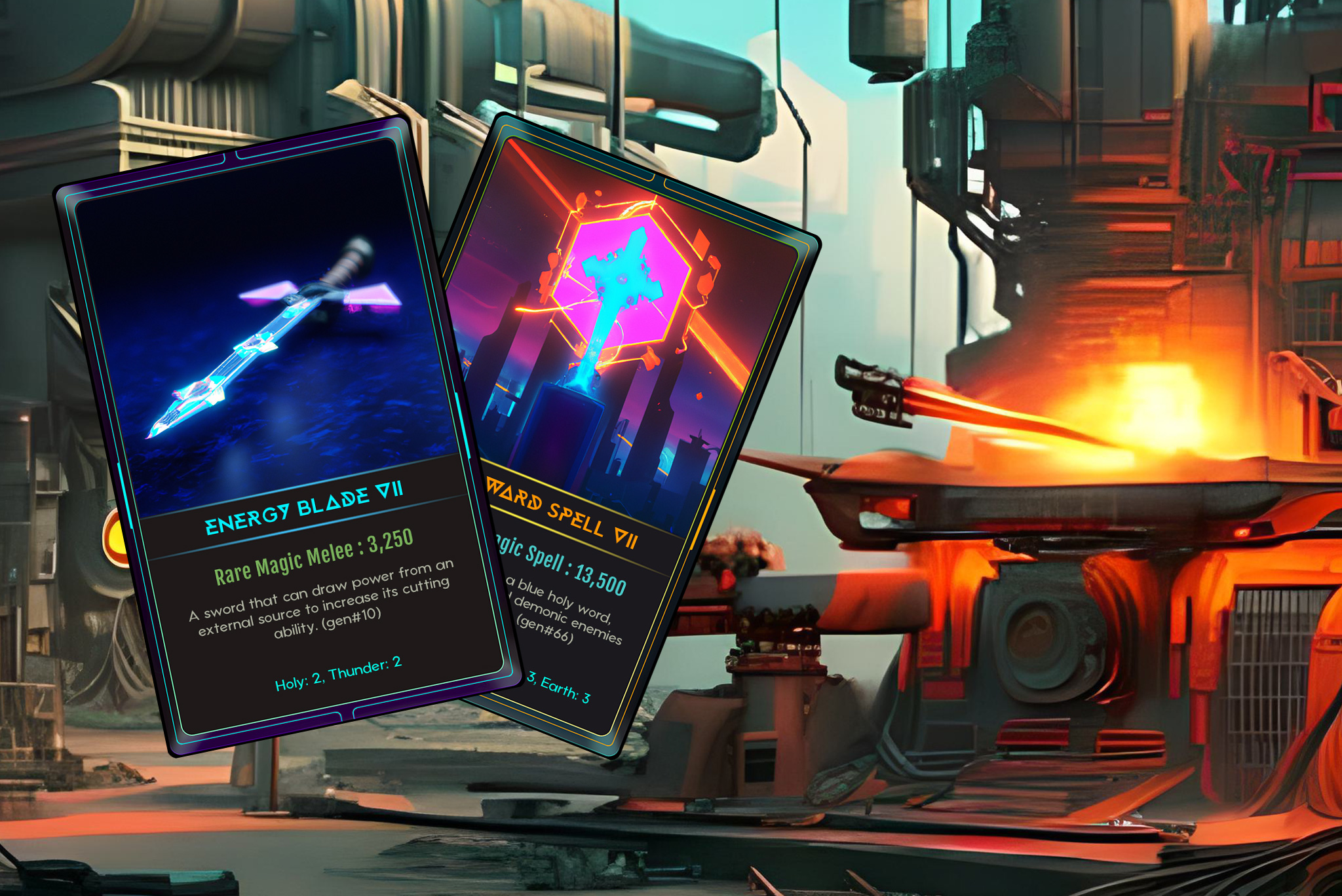 Weapon Mastery - AI-Generated Mining Card Game